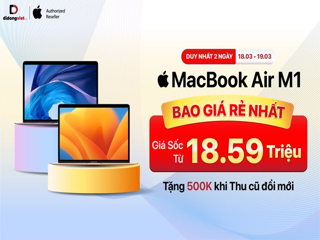MacBook Air M1 đang rẻ nhất từ trước đến nay tại thị trường Việt Nam ...